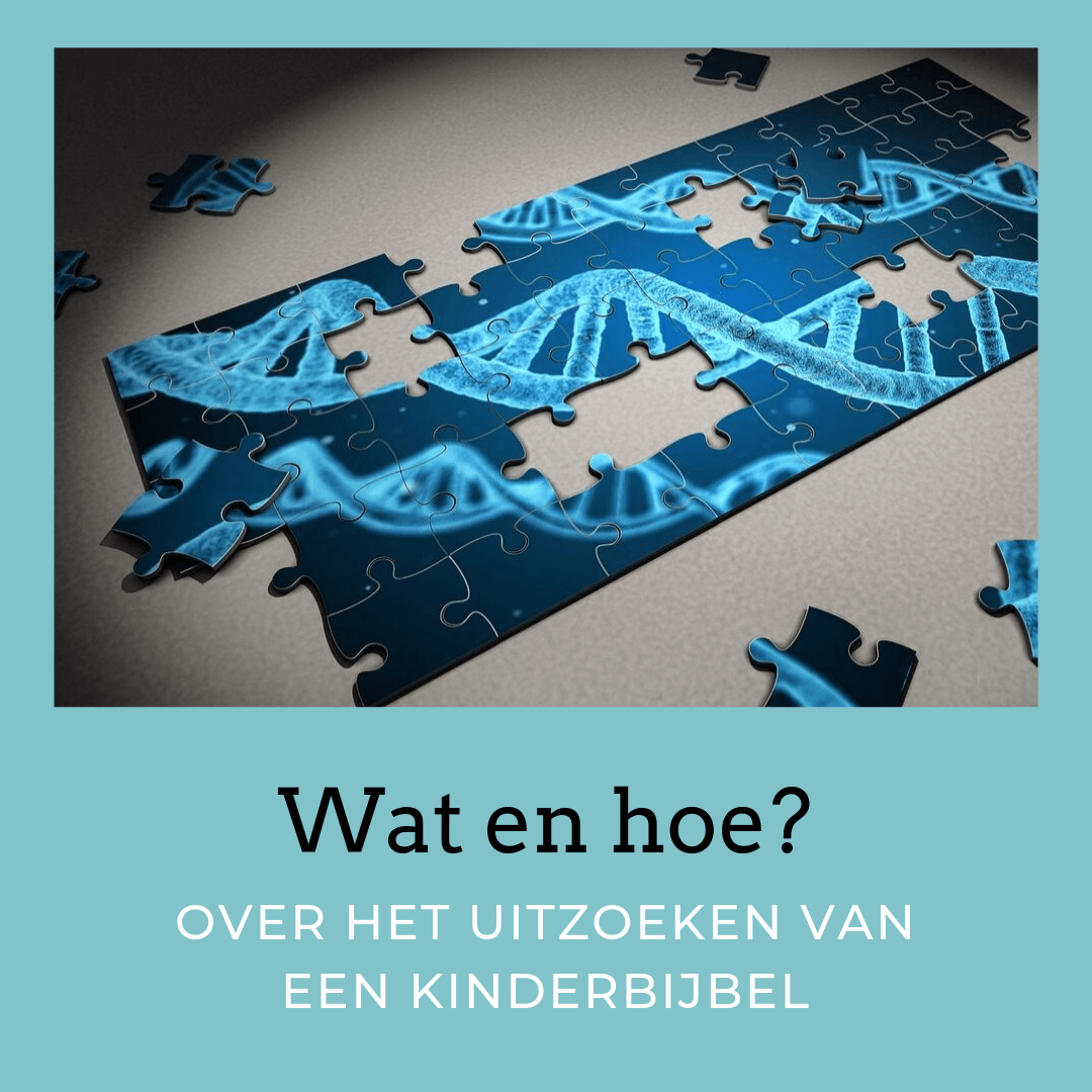 Een kinderbijbel uitzoeken voor iemand met een verstandelijke beperking ...